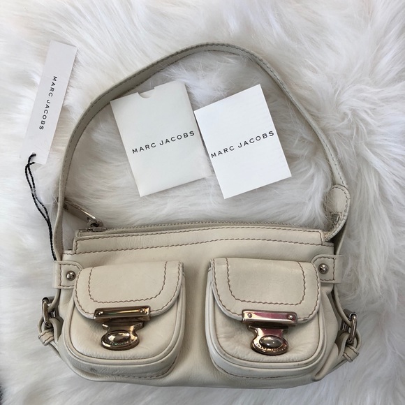 Marc Jacobs | Bags | Marc Jacobs Cream Colored Purse | Poshmark
